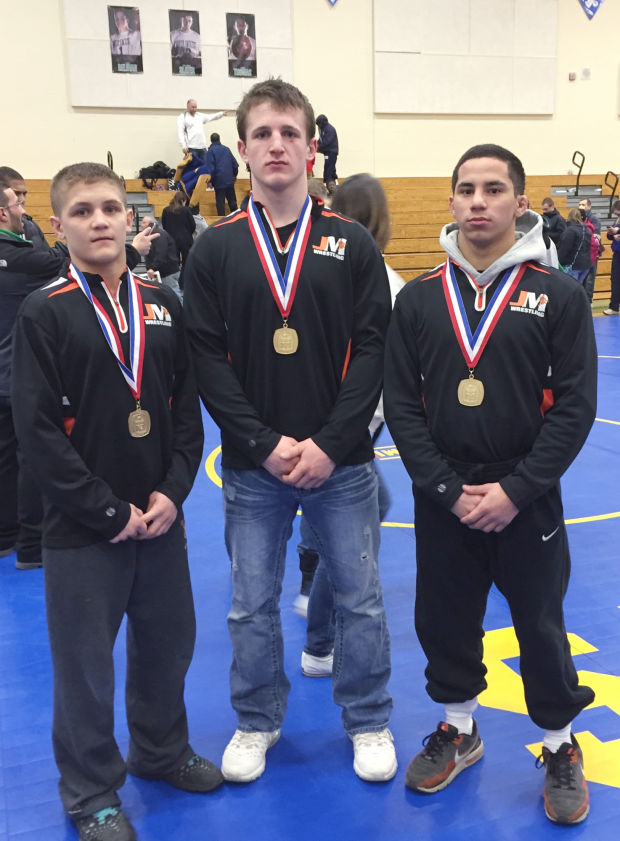 J-M wrestling trio earns WPIAL wrestling gold - Herald-Standard